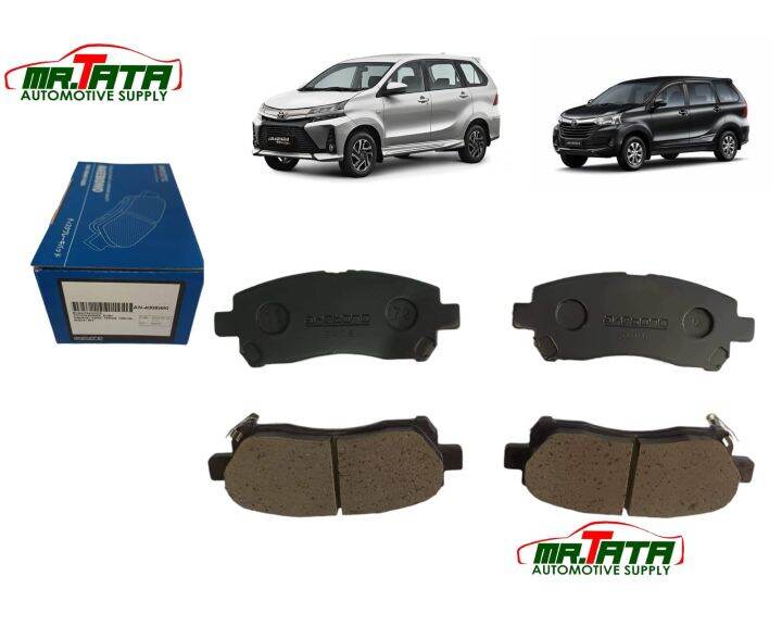 Akebono Brake Pads FRONT for Toyota Avanza 2005 to 2021 (AN-4006wki ...