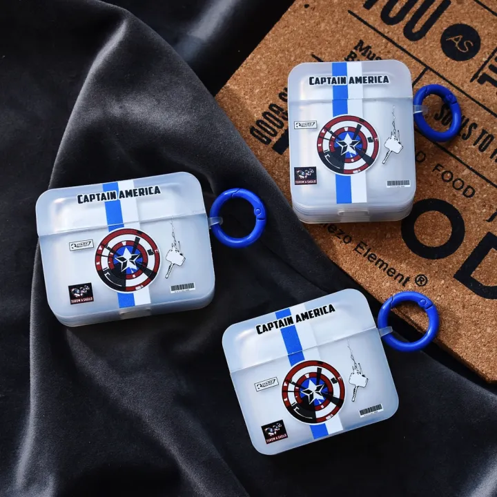 🔥จัดส่งภายใน24ชั่วโมง🔥Captain America ชิลด์ เคส Airpods 3 pro Case เคส ...