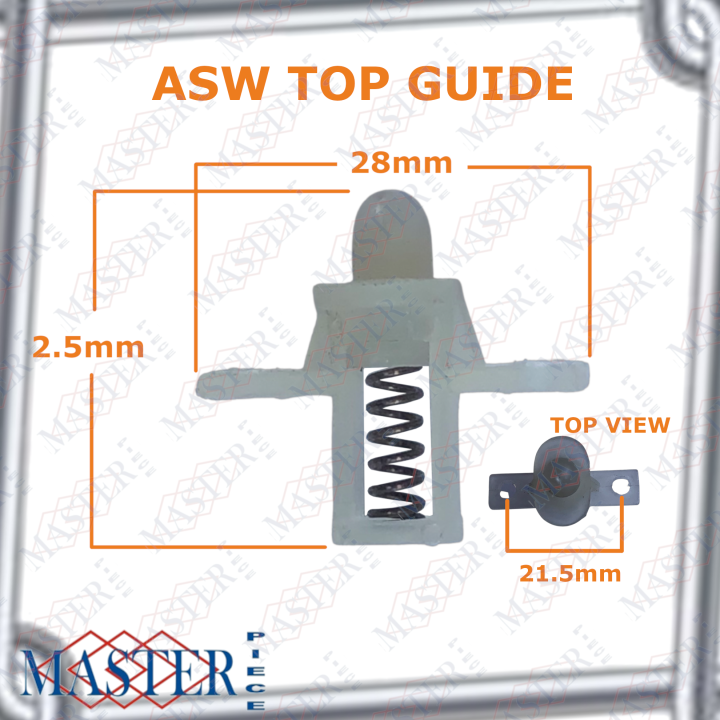 (1 PIECE) ASW Top Guide (for Sliding Screen Door and Window) | Lazada PH