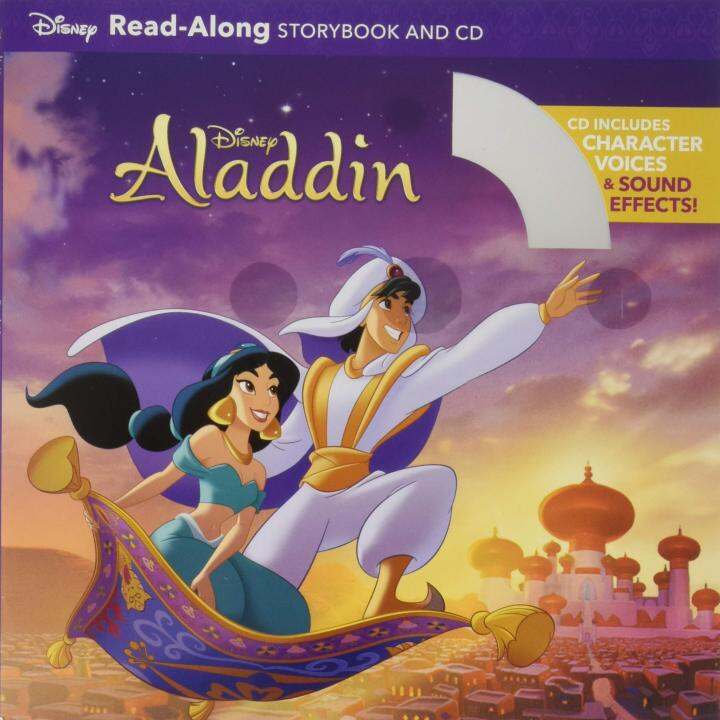 Aladdin read along storybook and CD | Lazada PH