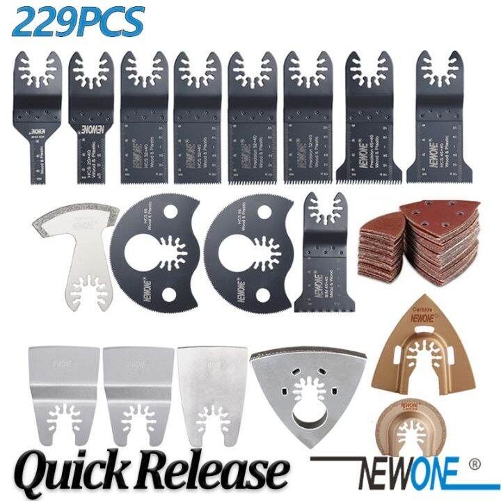 229 Assorted Metal / Wood Quick Release Arbor Universal Fit Multi Tool ...
