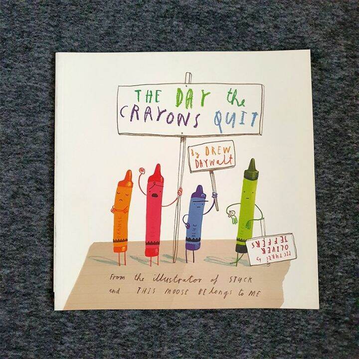 The Day The Crayons Quit by Drew Daywalt | Lazada