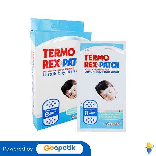Termorex Patch Kompres Demam Box 6 Sachet | Lazada Indonesia