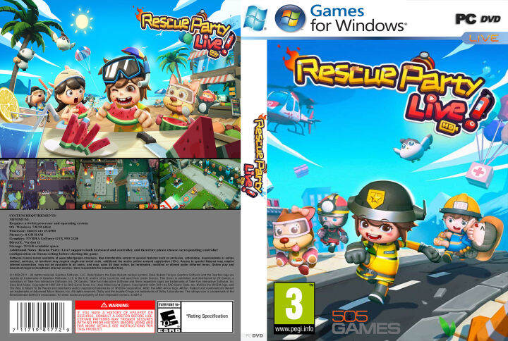 Rescue Party: Live! PC GAME [Offline] | Lazada