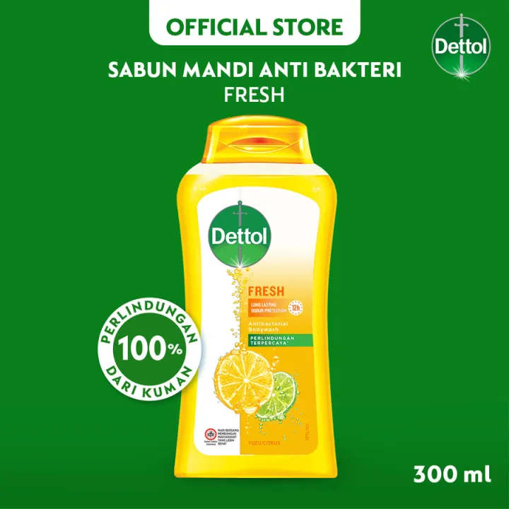 Dettol Sabun Mandi Cair Fresh 300g Bottle | Lazada Indonesia