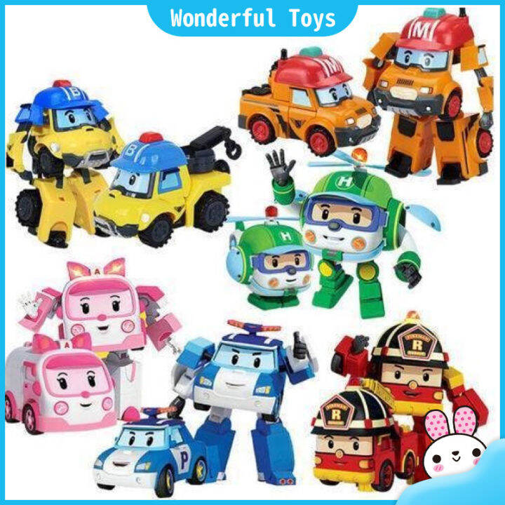 Wonderful Toys Super Trapeze Toy Transforming Robot Children's Car ...
