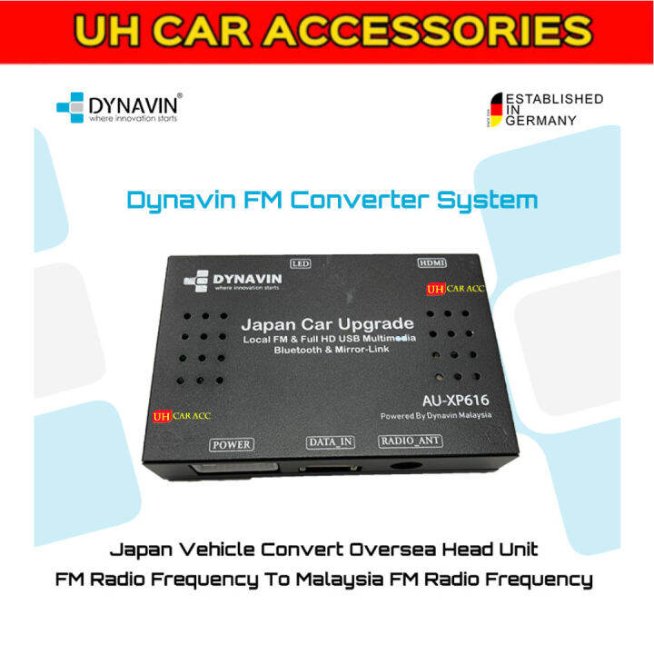 DYNAVIN JAPAN VEHICLE ORIGINALHEAD UNIT FM RADIO FREQUENCY MP5 ...