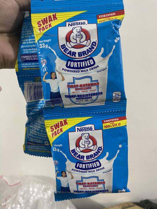 BEARBRAND SWAK PACK POWDER 33G X 8 SACHET | Lazada PH