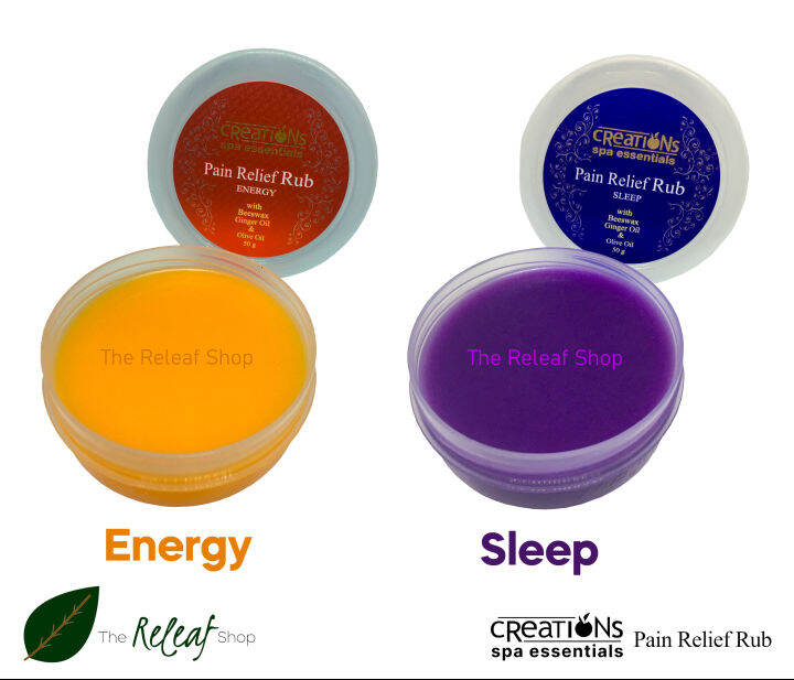 Creations Spa Essentials Pain Relief Rub - Energy and Sleep | Lazada PH