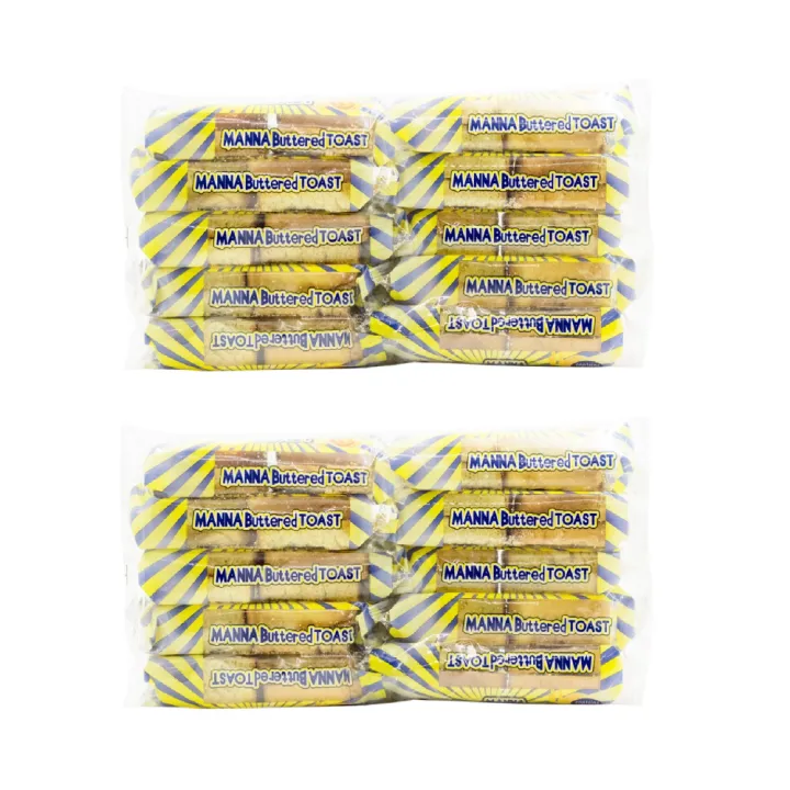 Laura's Manna Buttered Toast 20g x 10 - Pack of 2 | Lazada PH
