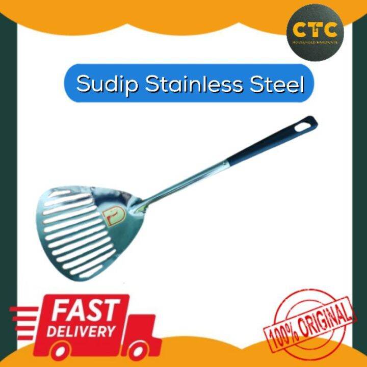 Sudip Stainless Steel / Sudip Tapis Minyak / Spatula / Sudip Berlubang ...