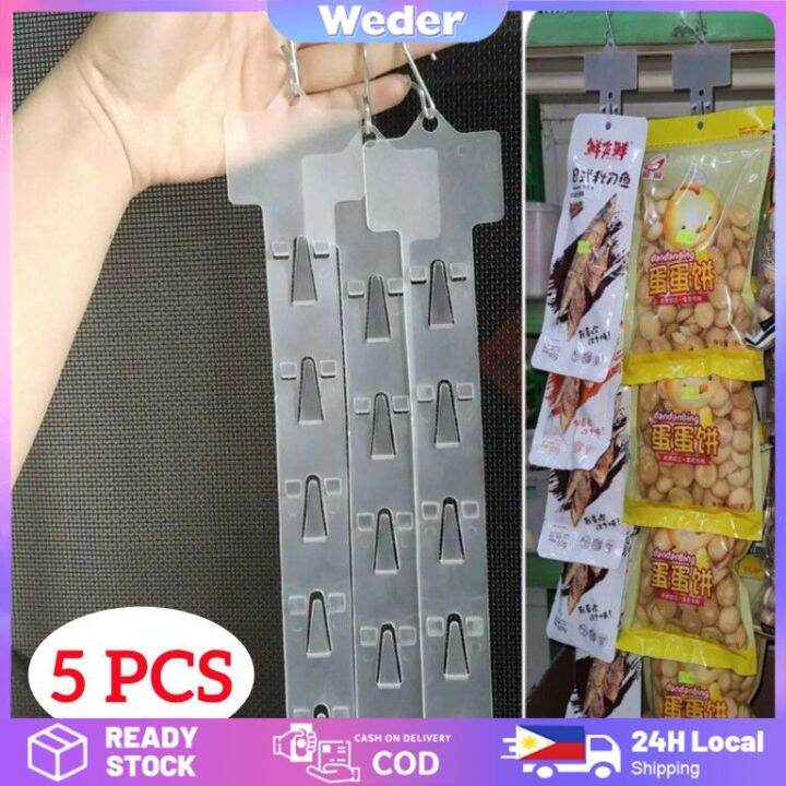 5pcs/20pcs PVC 12 Injection Plastic Food Supermarket Hanging Strip ...