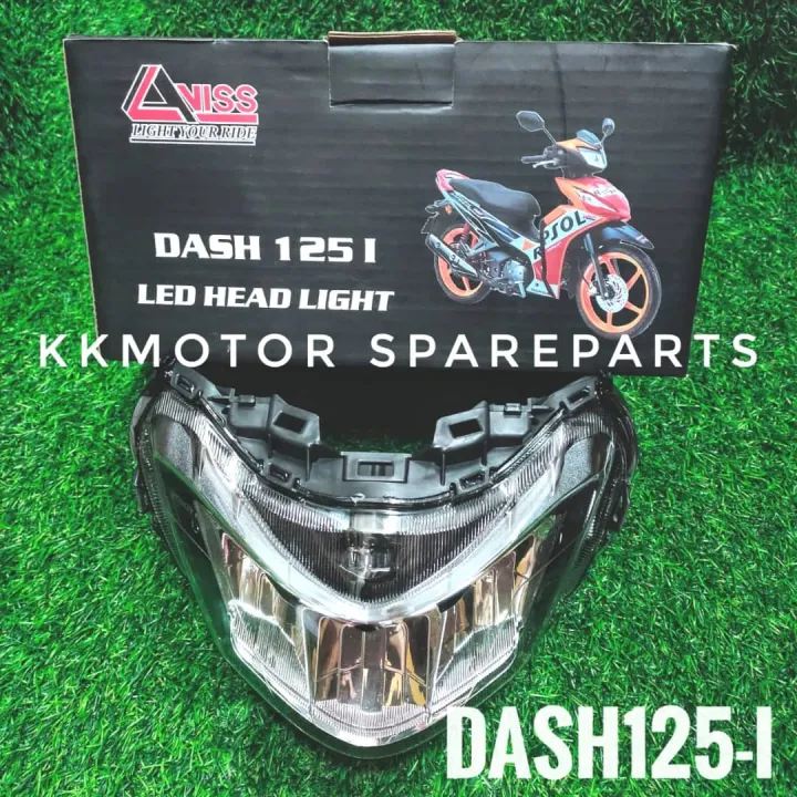 DASH125-I DASH 125I / WAVE125-I V2 W125I WAVE HONDA LED HEAD LAMP LIGHT ...