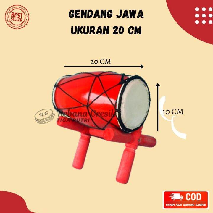 Gendang Jawa Mainan Anak Murah/ Alat Musik Tradisional | Lazada Indonesia