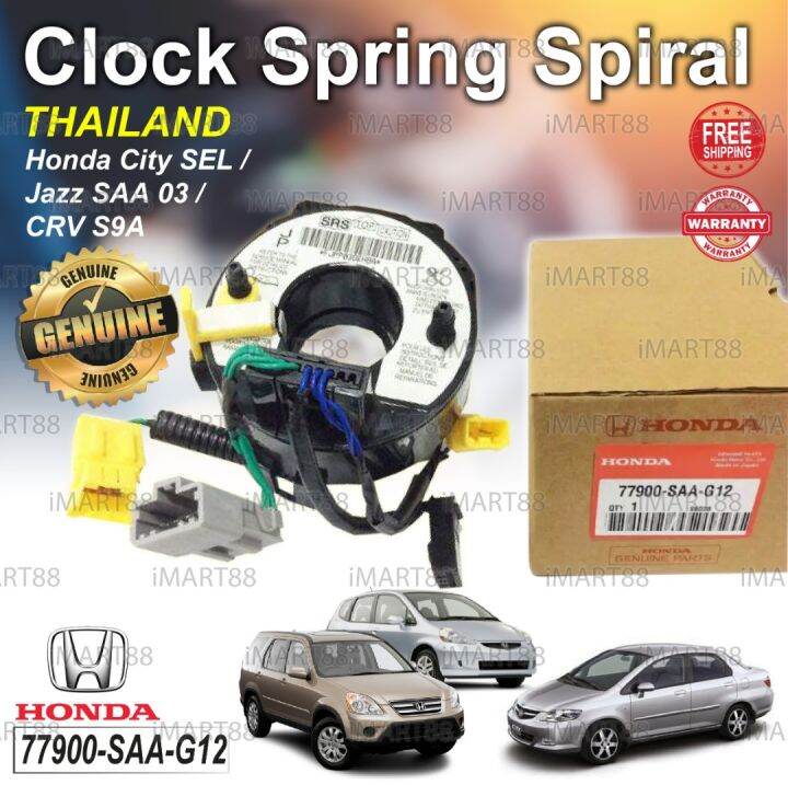 Honda City SEL CRV S9A Jazz SAA 2003-2006 Clock Spring Spiral Cable ...