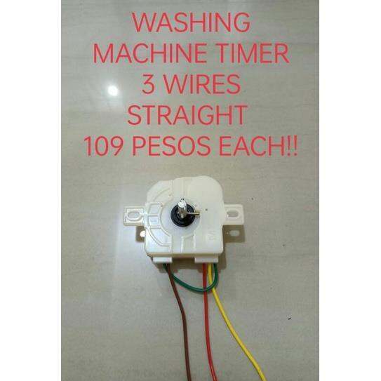 universal washing machine timer 3 wire straight ears | Lazada PH