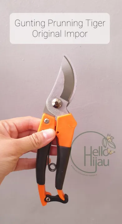 Gunting Prunning Tanaman / Daun / Dahan Impor Tiger / Prunning Shear | Lazada Indonesia