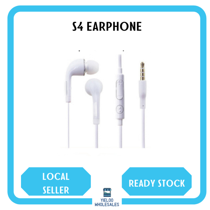 Samsung S4 1.2mm i9500 in ear earphone with mic control function for ...