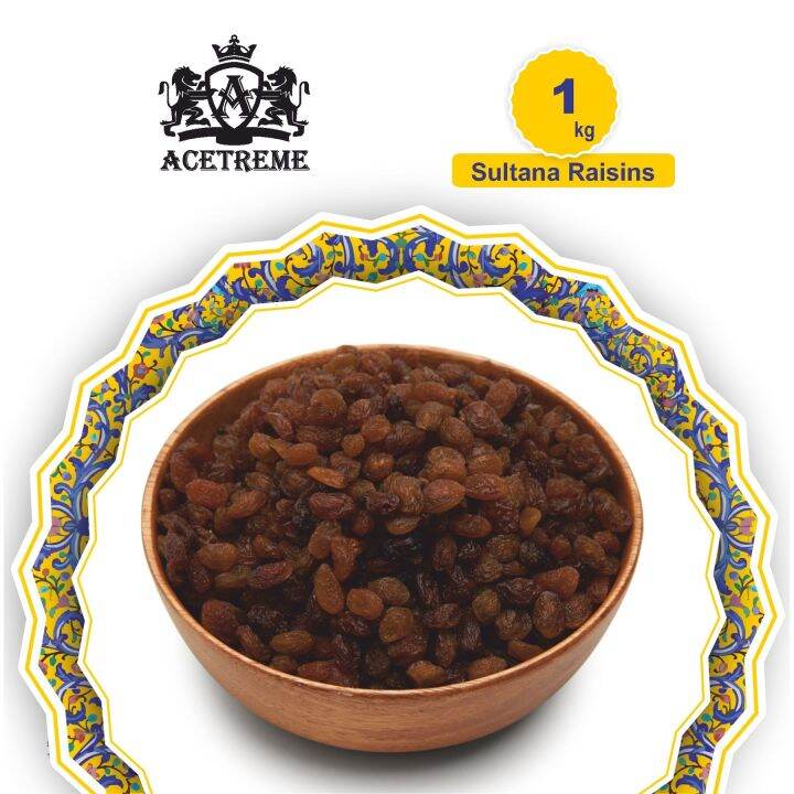 Acetreme Sultana Raisins / Kismis (1kg) (500g x 2 packets) | Lazada