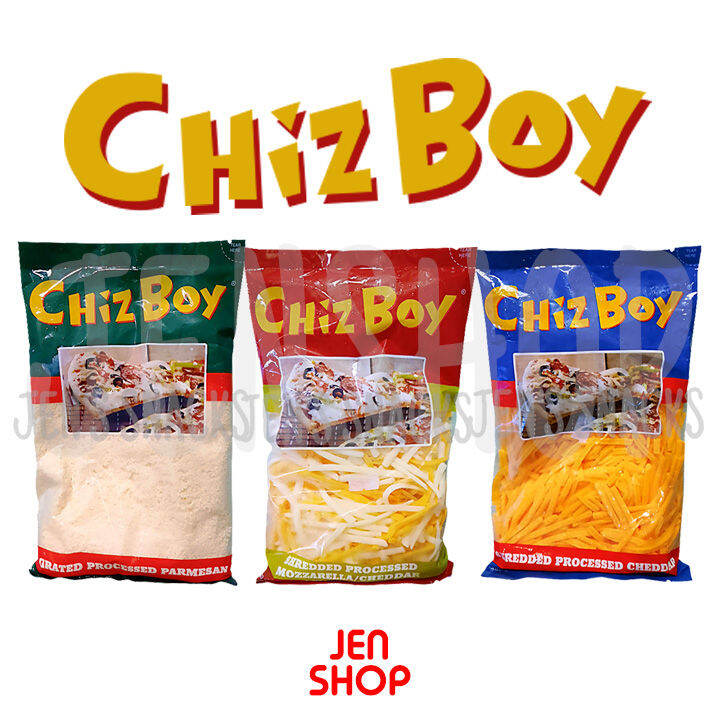 Chiz Boy Chizboy Processed Cheese Parmesan Mozzarella Cheddar 350 grams ...