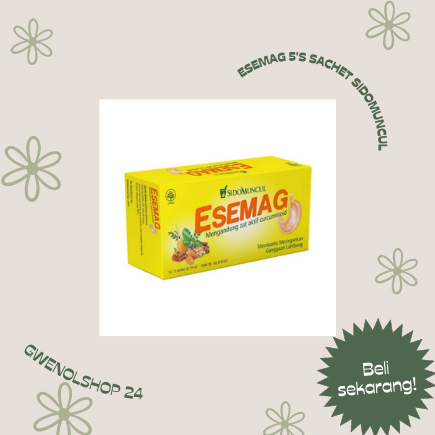 ESEMAG 5'S SACHET SIDOMUNCUL | Lazada Indonesia