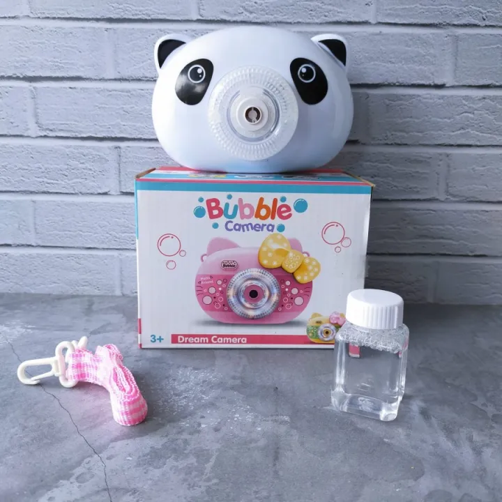 Bubble Kamera / Camera gelembung busa ada music dan lampu Karakter ...