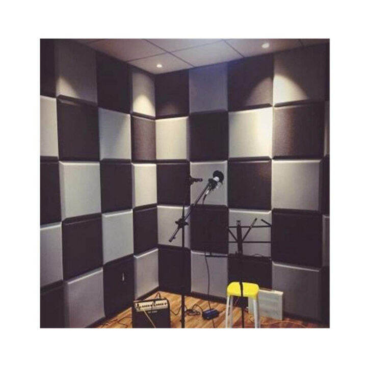 BEIYIN 48/Pack Square Plate Acoustical Insulation Foam SoundProof ...