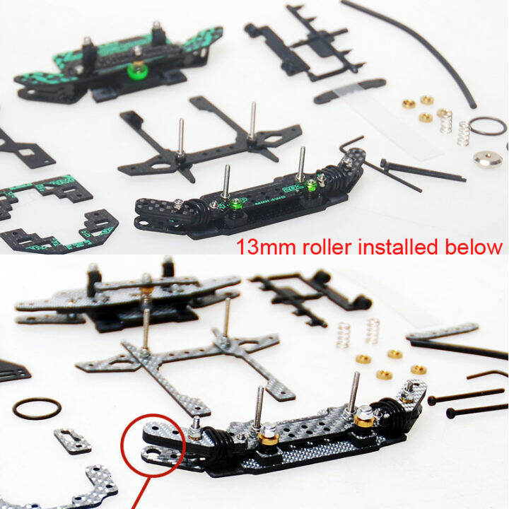 Tamiya Mini 4WD Homemade MSMSL Suspension Kit Fish Head Spear Tail ...