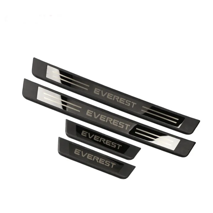 【xinfan】Scuff Plate for Ford Everest 2016 2017 Door Sill Stainless ...