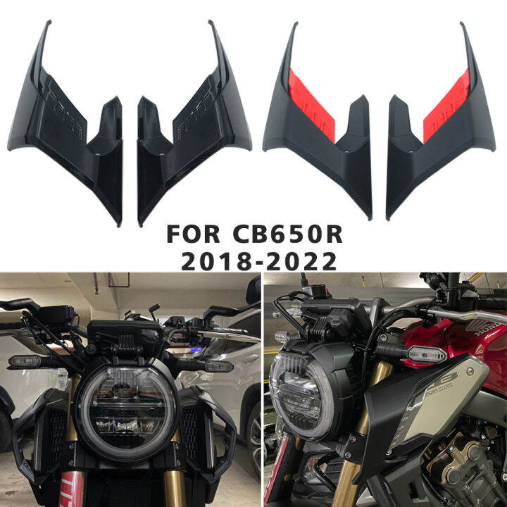 For HONDA CB650R CB 650 R CB 650R 2018-2022 Motorcycle Fairing Winglets ...