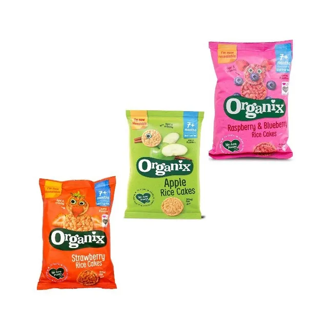 Organix Rice Cakes for 7+ mos. (50g) | Lazada PH