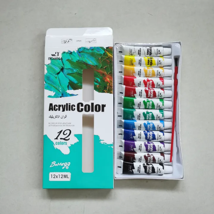 acrylic colors set /12ml | Lazada PH