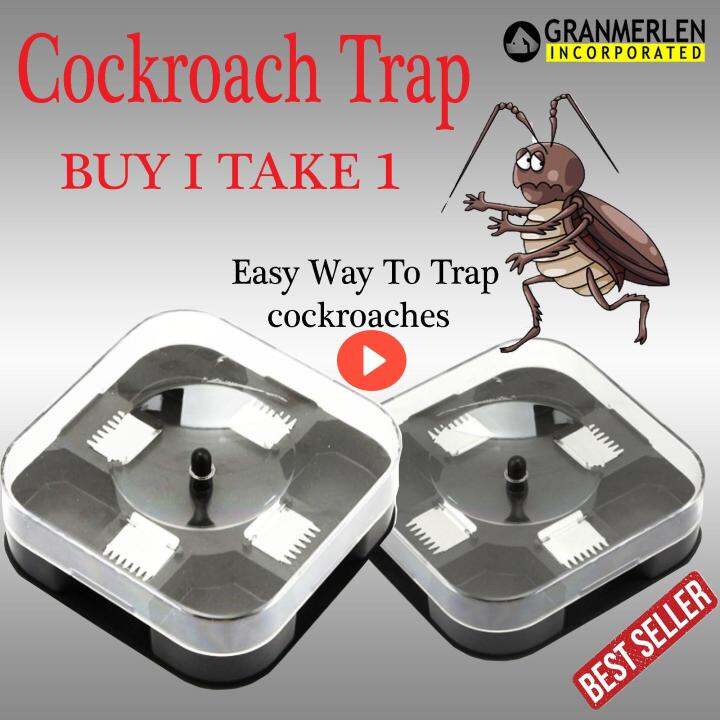 Buy 1 take 1 Roach Killer, Non-Toxic Cockroaches Trap Reusable ...