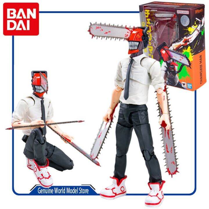 【100% ORIGINAL】Bandai Original Model Kit S.H.Figuarts Chainsaw Man ...