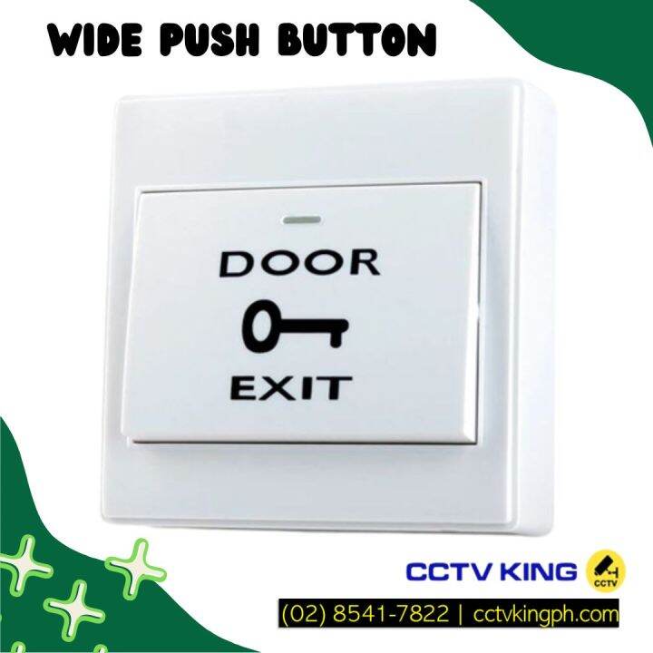 Exit Push Release Button Switch Electric magnetic Lock Door Access ...