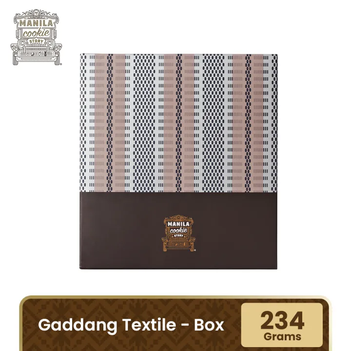 Manila Cookie Story Gaddang Textile Weaving Handmade Gift Box 18 ...