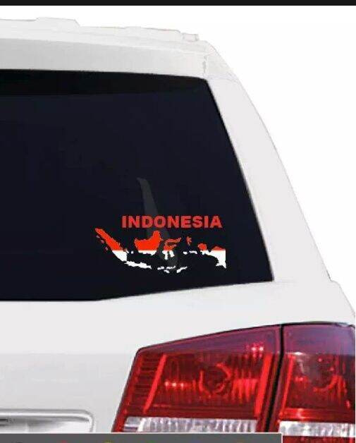 Stiker Indonesia peta pulau indonesia keren | Lazada Indonesia