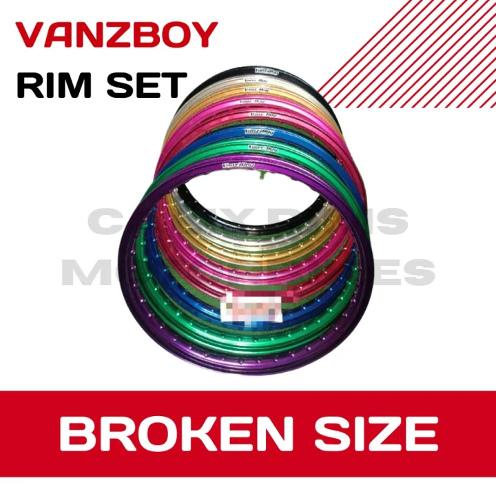 VANZBOY RIM SET Broken size | Lazada PH