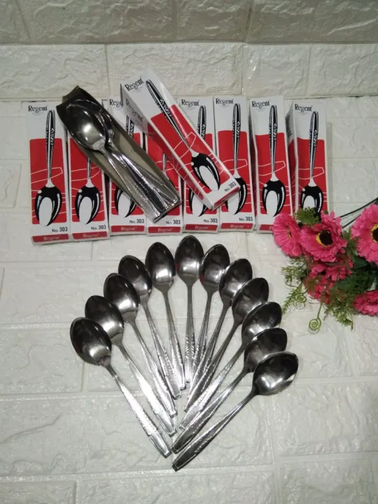 Sendok Makan REGENT 303 / Sendok Stanless Steel/ Sendok Awet Tidak ...