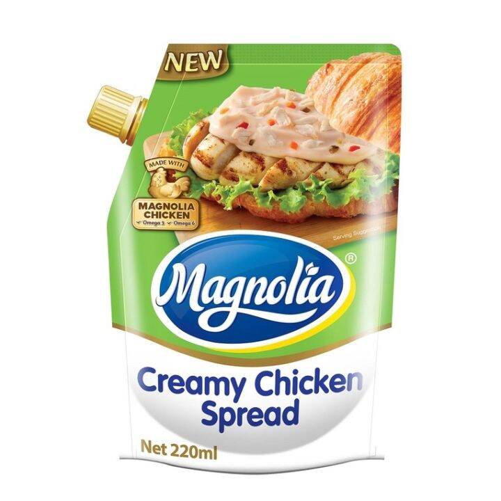 Magnolia Creamy Chicken Spread (220mL) | Lazada PH