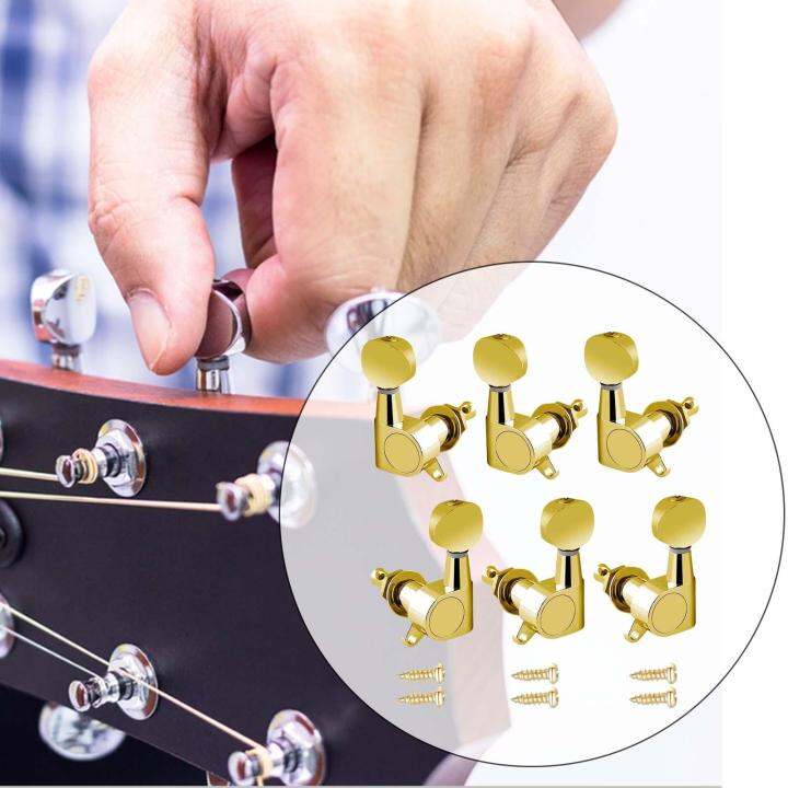 Magic Sound 6x Guitar Tuning Pegs Sealed String Pegs for Classic ...