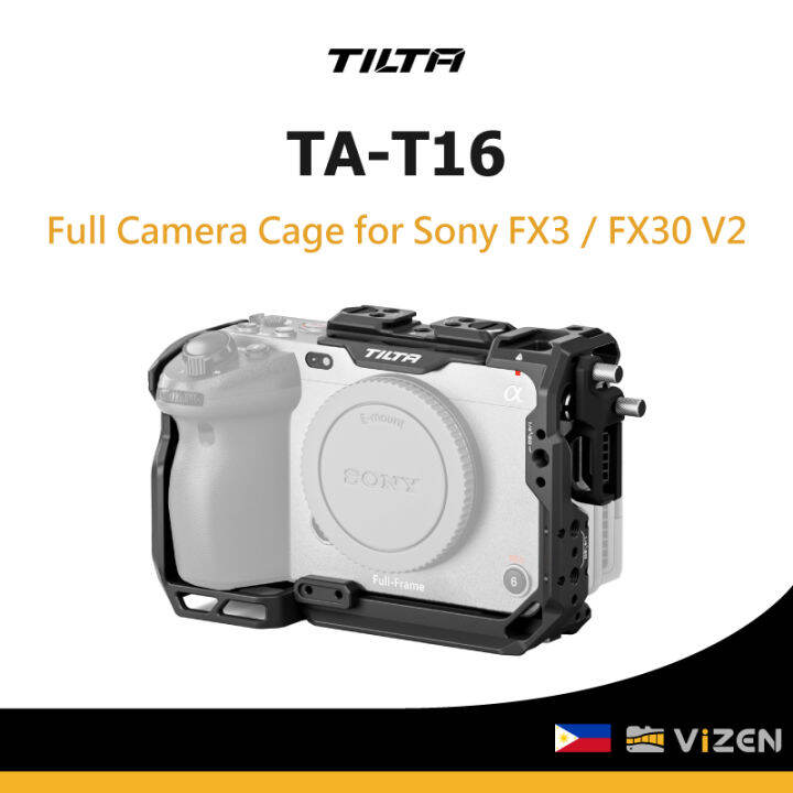Tilta TA-T16 Full Camera Cage for Sony FX3/FX30 V2 (Black) | Lazada PH