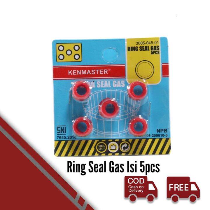 Karet Seal Tabung Gas LPG Isi 5 Kenmaster Warna Merah | Lazada Indonesia