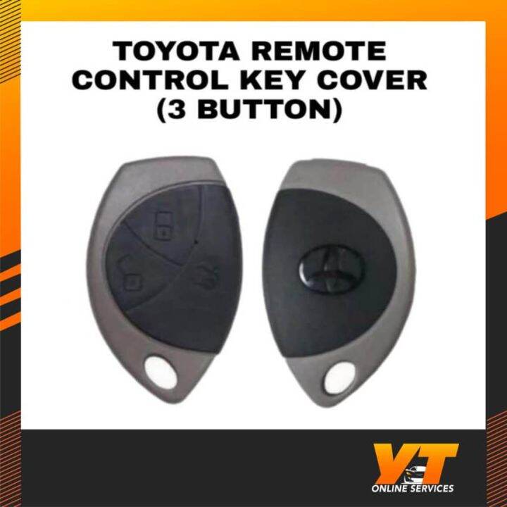 TOYOTA CAR REMOTE CONTROL KEY COVER CASE FOR TOYOTA VIOS ( 3 BUTTON ...