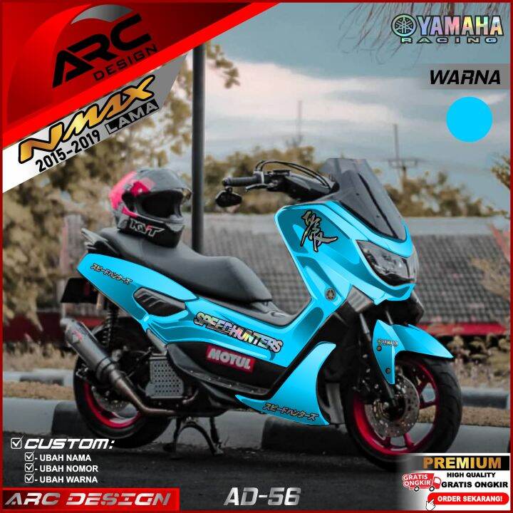 Decal Sticker Yamaha Nmax 155 Old 2015 2016 2017 2018 2019 Full body ...