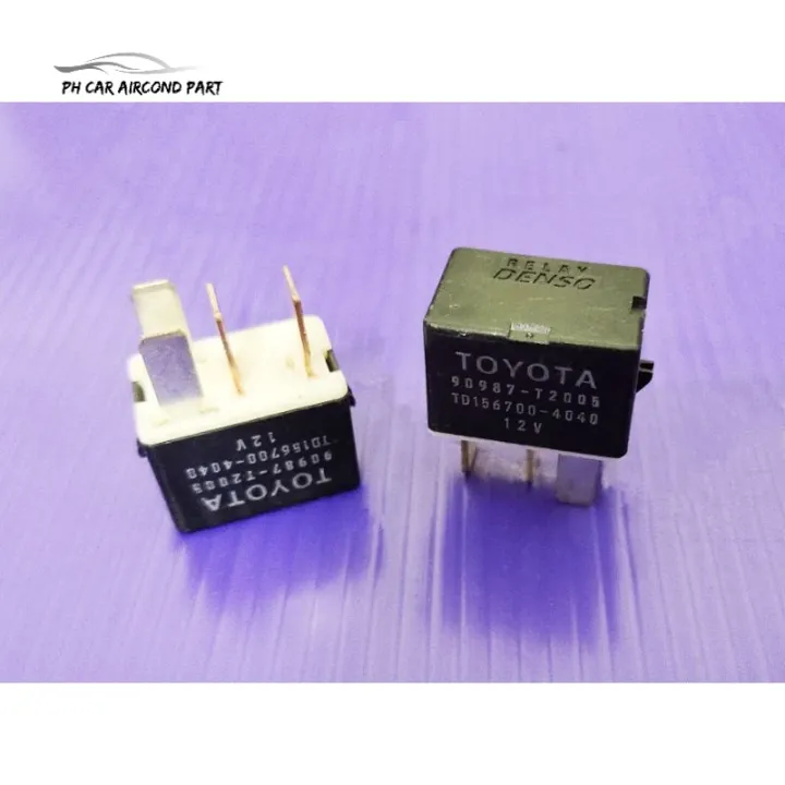 4PIN 12V LAMP AND AIRCOND RELAY FOR TOYOTA | Lazada