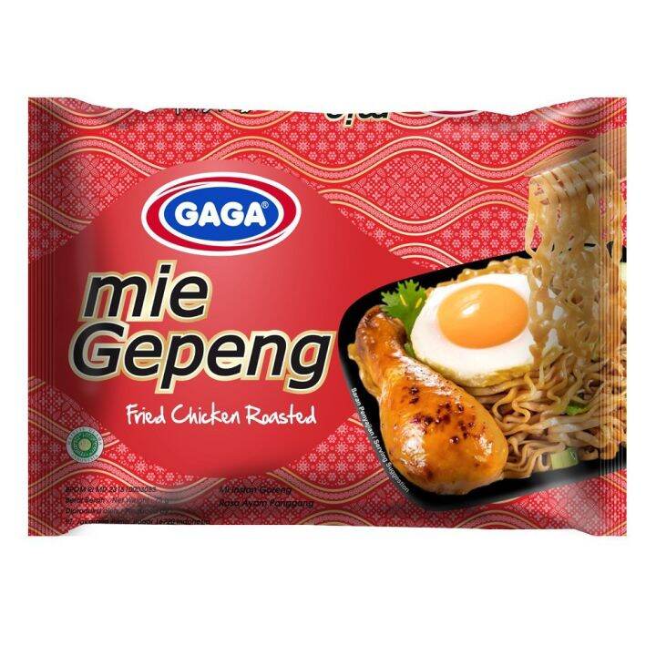 Mie Goreng GAGA Gepeng 75 gr Ayam Panggang | Lazada Indonesia