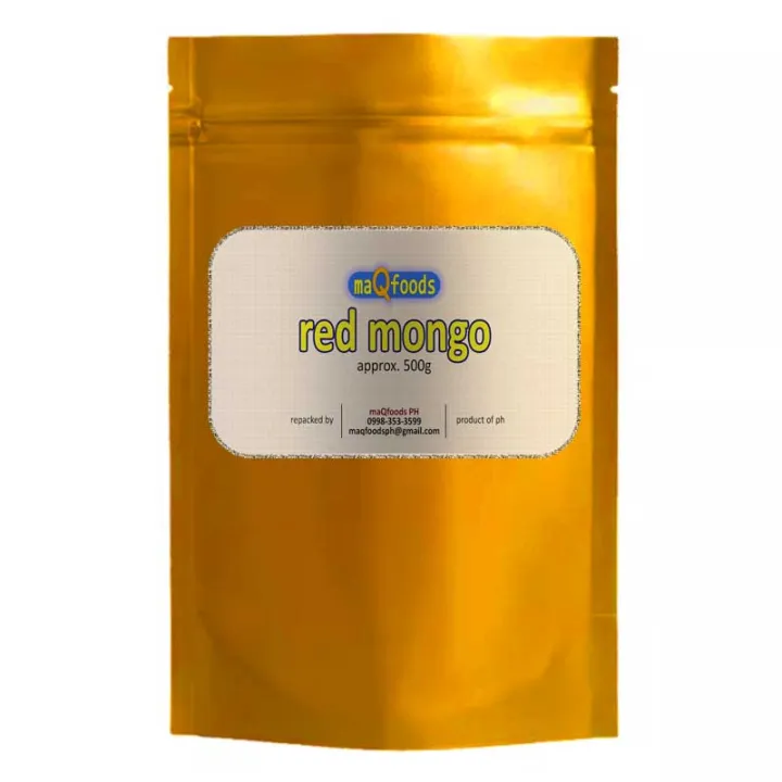 maQfoods Red Mongo 500g / PH | Lazada PH