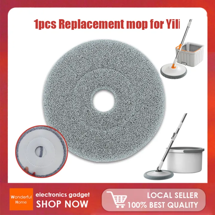 【Philippine spot 】Mop Pads for Yili Spin Mop Reusable and Reversible ...