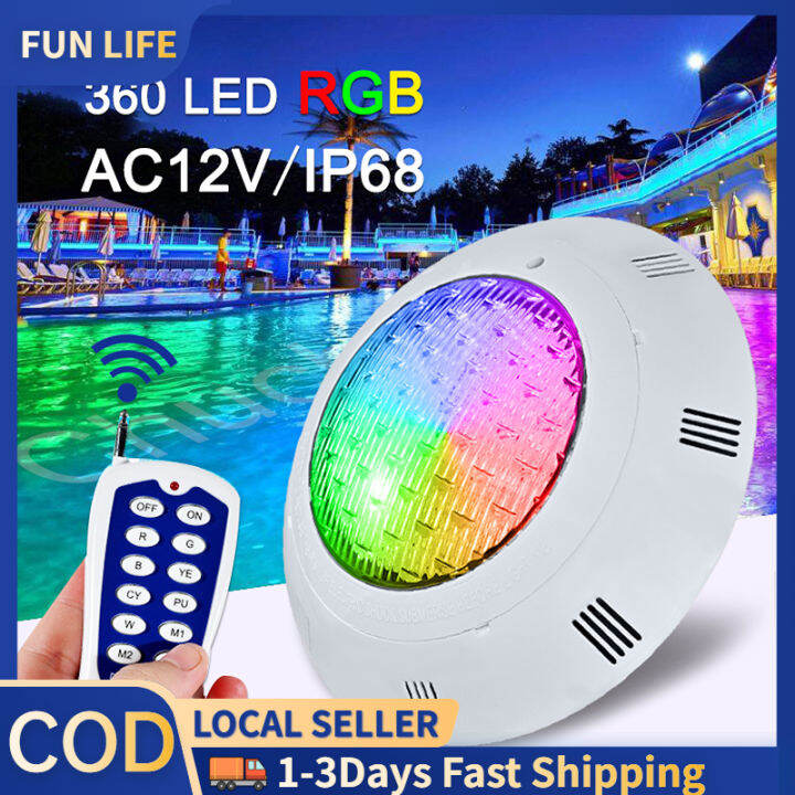 Swimming Pool Light AC12V LED Underwater Light Waterproof 18W/25W/35W/45W LED IP68 Fountain ...